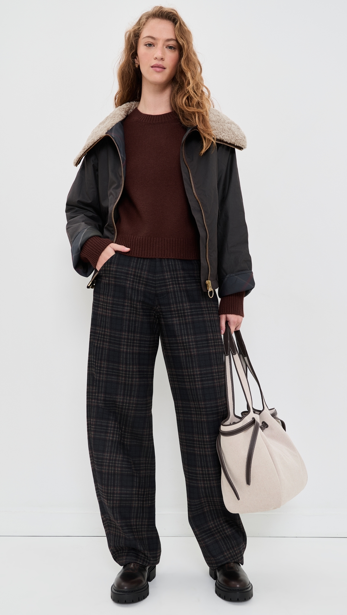 BARBOUR mary wax jacket